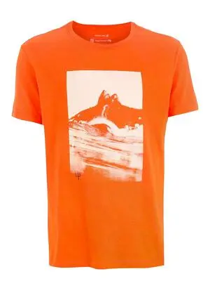 OSKLEN Graphic-print Short-sleeved T-shirt - Orange