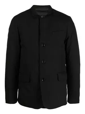 MOORER Single-breasted Padded Jacket - Black