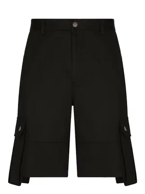 Dolce & Gabbana Knee-length Bermuda Shorts - Black