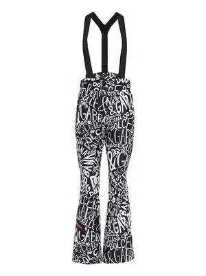 Dolce & Gabbana Logo-print Ski Salopettes - Multicoloured