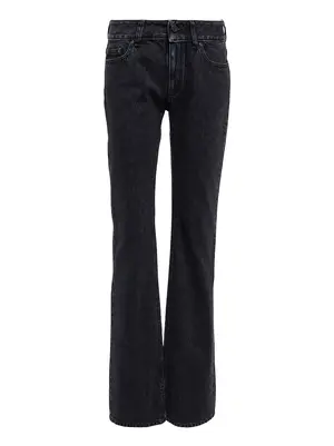 Stella McCartney Low-rise Straight Jeans - Black