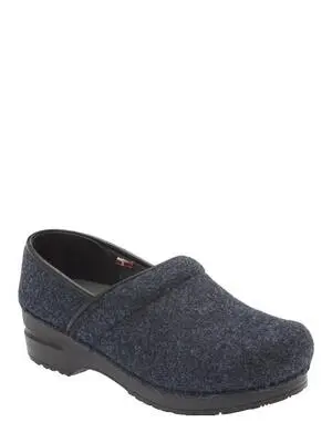 SANITA Sanita Ava Wool Clog Navy