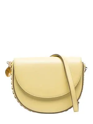 Stella McCartney Frayme Medium Shoulder Bag - Yellow