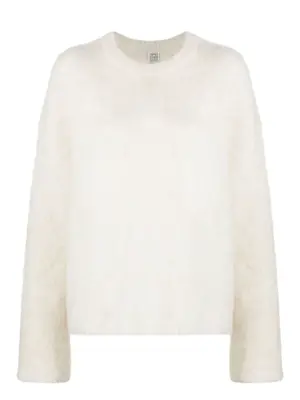 TOTÊME TOTEME Crew-Neck Knitted Jumper