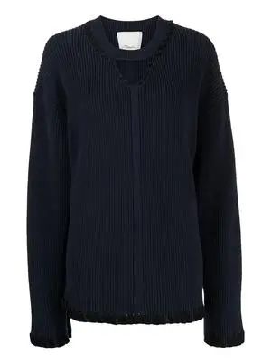 3.1 PHILLIP LIM Ribbed V-Neck Jumper