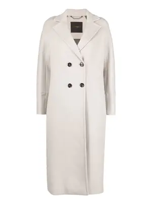 MOORER Moorer Ravenna-Le Long Overcoat