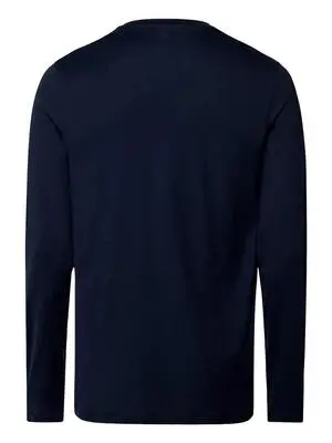 Hanro Men & Apos;s Night & Day Long-sleeve Shirt Deep Navy