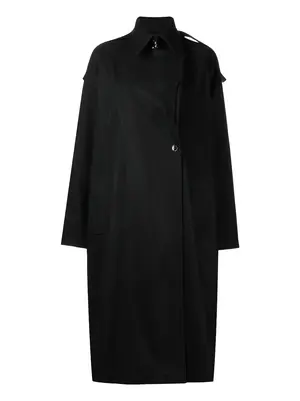 BOYAROVSKAYA Pasta Trench Coat - Black
