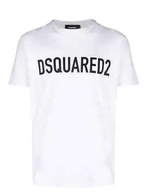 Dsquared2 Logo-print Crew-neck T-shirt - White