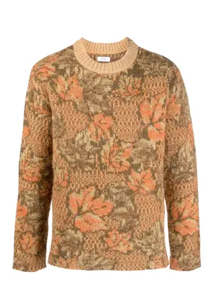 ERL ERL Autumn Leaves Printed Jumper