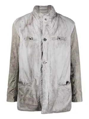 Boris Bidjan Saberi 11 Button-up Jacket - Grey