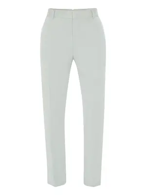 Alexander McQueen Tailored Wool Trousers - Neutrals