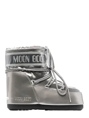 Moon Boot Icon Low Snow Boots - Silver