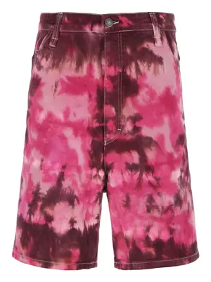 Ami Alex Tie-dye Shorts - Pink