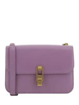 Saint Laurent Le Carré Satchel Bag - Purple