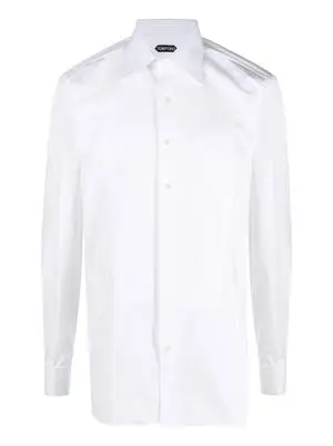 TOM FORD Slim-cut Button Shirt - White
