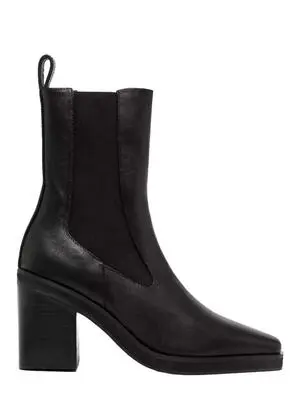 Senso Winnie Square-toe Ankle Boots - Black