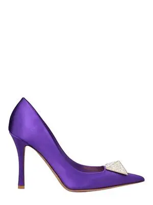 Valentino Garavani One Stud 100mm Pumps - Purple