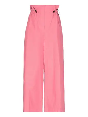 Erika Cavallini ERIKA CAVALLINI Wide-Leg Cotton Pants Fuchsia