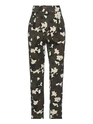 Pinko Tapered Camouflage Pants - Green