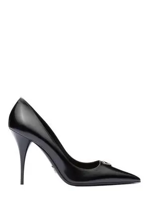 Prada Leather Pumps - Black