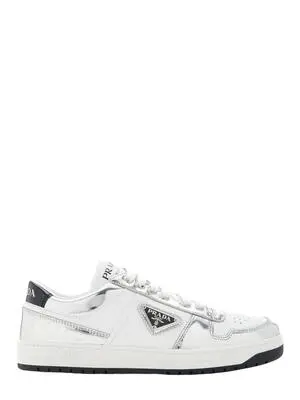 PRADA Cassetta Leather Sneakers