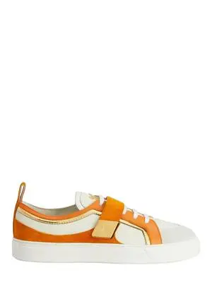 GIUSEPPE ZANOTTI Zenas Low-top Sneakers - Orange