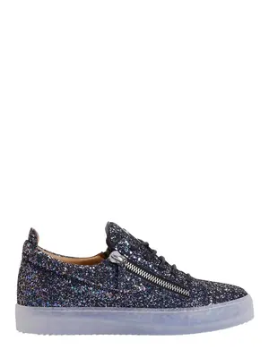 GIUSEPPE ZANOTTI Gail Glitter Sneakers - Black