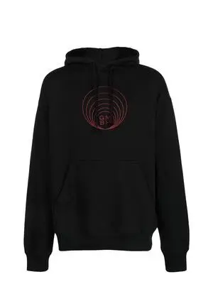 GMBH Embroidered-logo Detail Hoodie - Black