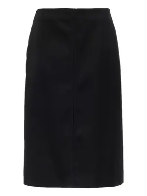 JIL SANDER Jil Sander Virgin Wool Midi Skirt