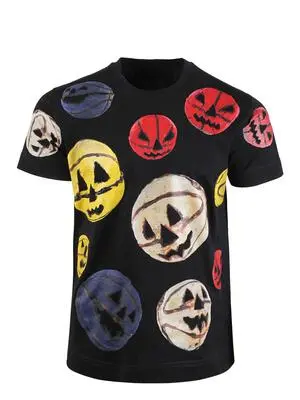 Givenchy Classic Fit Print Tee - Black