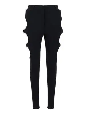Burberry Hook And Bar Cut-out Legging - Black