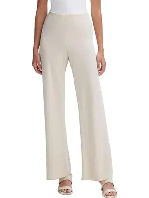 Vince Bias Cut High-waisted Trousers - Shell