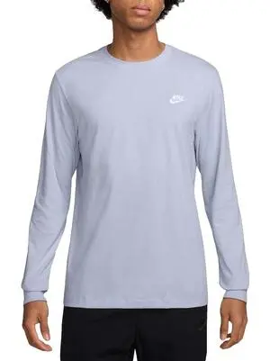 Nike Club Long-sleeve T-shirt - Ghost