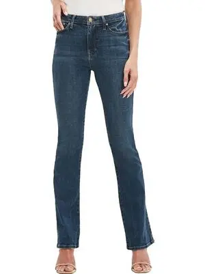 Guess High-waist Flare Jeans - Bfow-dark