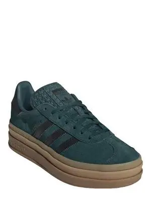 Adidas Adidas Gazelle Bold Platform Sneakers Aurora Ivy/black/gum