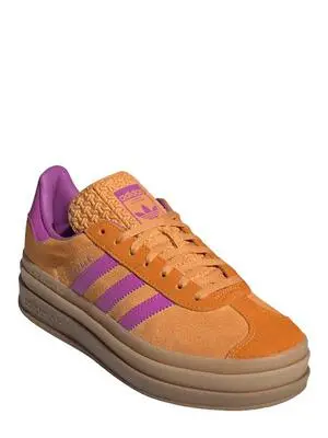 Adidas Adidas Gazelle Bold Platform Sneakers Flash Orange/purple/orange