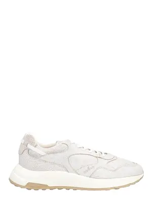 Hogan HOGAN Leather Low-Top Sneakers Light Grey