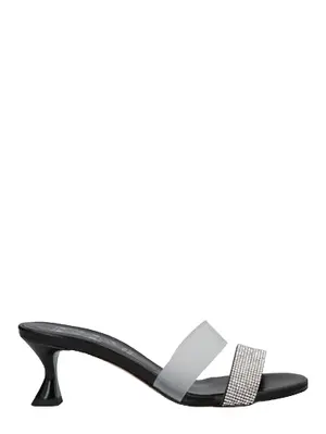 DIVINE FOLLIE DIVINE FOLLIE Leather Sandals Black