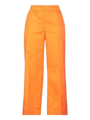 KAOS Flared High-Waisted Pants Orange