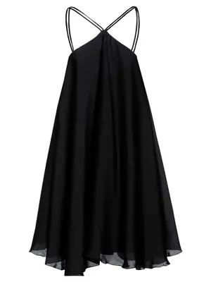 FELEPPA Mini Flared Dress Black