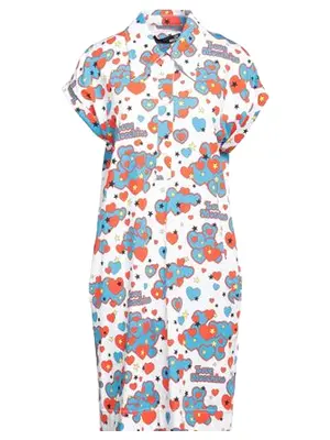 Moschino LOVE MOSCHINO Printed Shirt Dress Orange