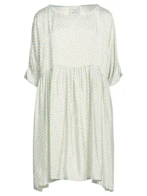 ALESSIA SANTI Mini Flared Dress Light Green