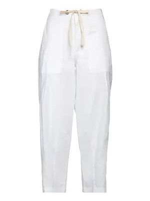 SEMICOUTURE Cotton Tapered Chinos White