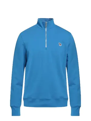 Paul Smith Sweatshirt In Organic Cotton Azure