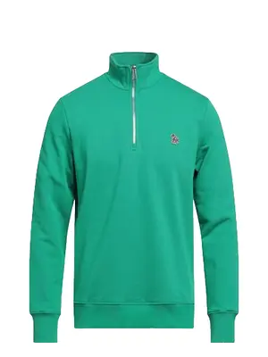Paul Smith Sweatshirt In Organic Cotton Green