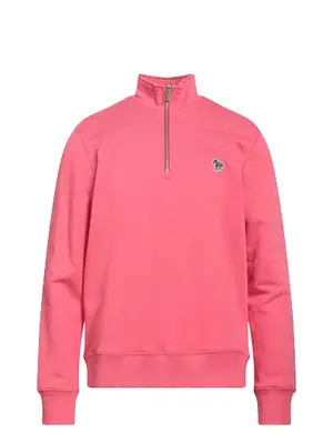 Paul Smith Sweatshirt In Organic Cotton - Pink