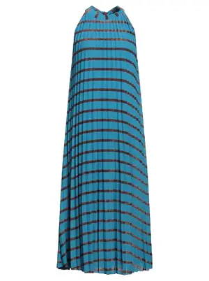KAOS KAOS Metallic Striped Midi Dress