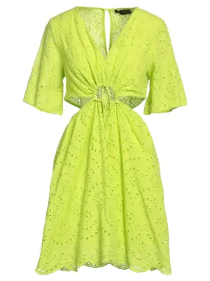 ANGELA MELE MILANO ANGELA MELE MILANO Mini Dress Acid Green