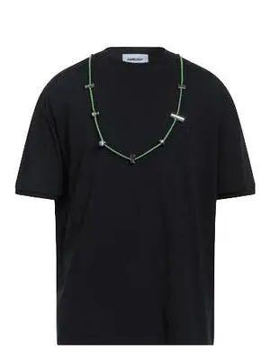 AMBUSH Man T-shirt Black Size S Cotton, Polyester Black